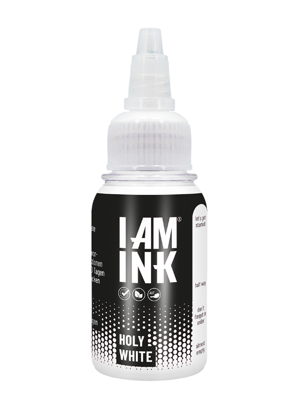 I AM INK Holy White Dövme Boyası – Yoğun Beyaz, Kalıcı Ve Profesyonel ...